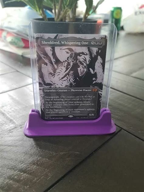 3D Print Trading Card Display StandCults