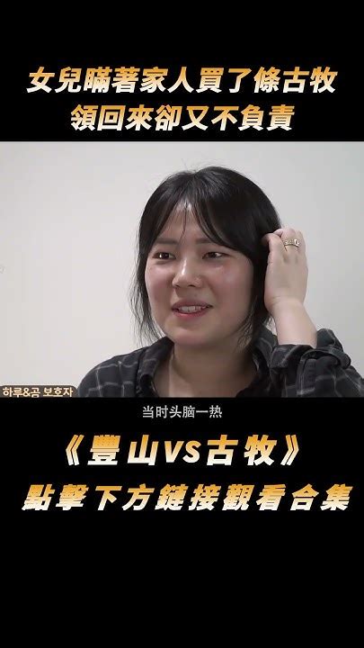 女兒瞞著家人買了條古牧，領回來卻又不負責，害得狗每天被追著撕咬shorts Youtube