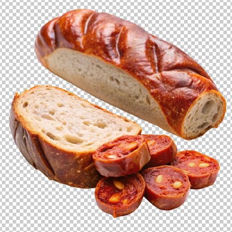 Chorizo And Traditional Bread Premium Ai Generated Psd