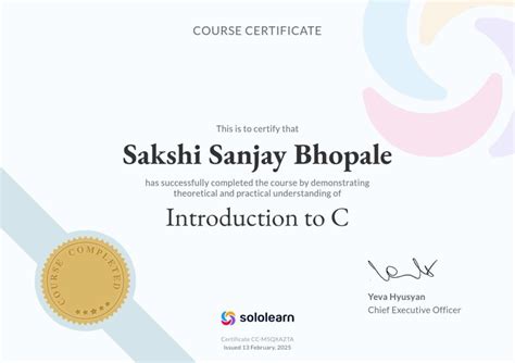 Cprogramming Learning Coding Sololearn Tech Sakshi Bhopale