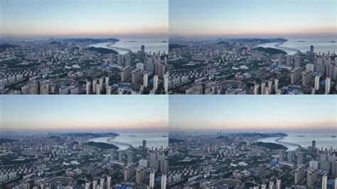 大连高新园区夜景视频素材下载