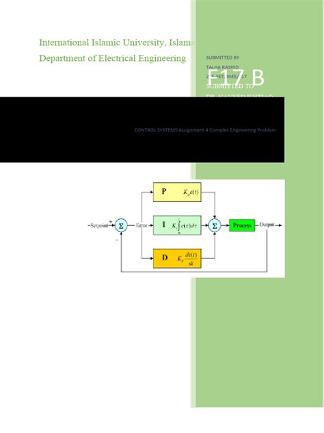 Assignment4cep Fahad Pdf Control Theory Electrical Engineering