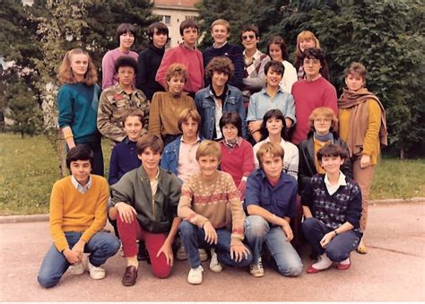 Photo De Classe 3e 1982 1983 De 1982 Collège Clément Marot Copains D