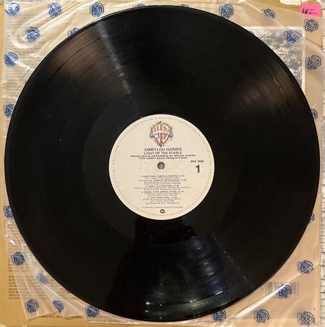 Emmylou Harris Light Of The Stable The Christmas Album Vintage Etsy