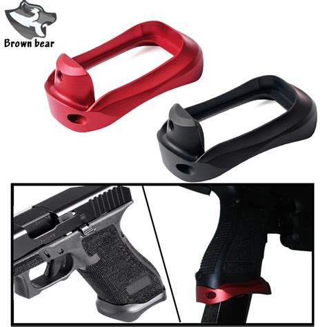Adaptador De Agarre Táctico Glock Magwell Para Glock 22 17 24 31 34 35 37 Gen 1 4 Almohadilla Adaptador De Agarre Táctico Glock Magwell Para Glock 22 17 24 31 34 35 37 Gen 1 4 Almohadilla