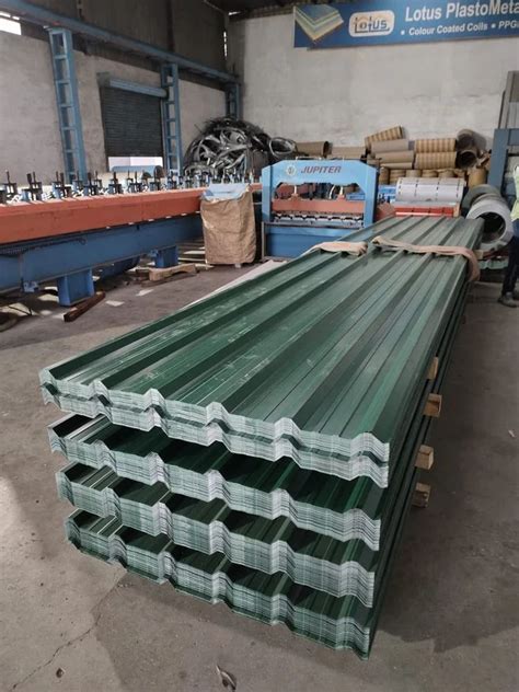 TATA Galvanized Roofing Sheets At 105 Kg Color Coated Sheet In