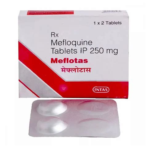 Mefloquine 250 Mg Tablet 2 Tablets Strip Treatment Malaria At ₹ 500 Box In Surat