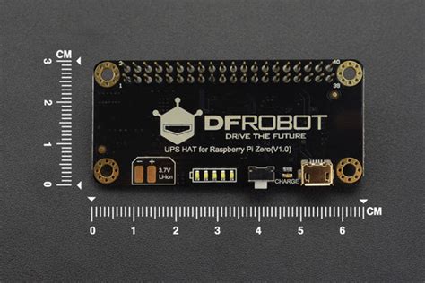 Dfrobot Ups Hat For Raspberry Pi Zero 2 3 A Robotshop