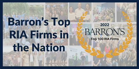 Barrons Ranks Mission Wealth As A 2022 Top Ria Firm