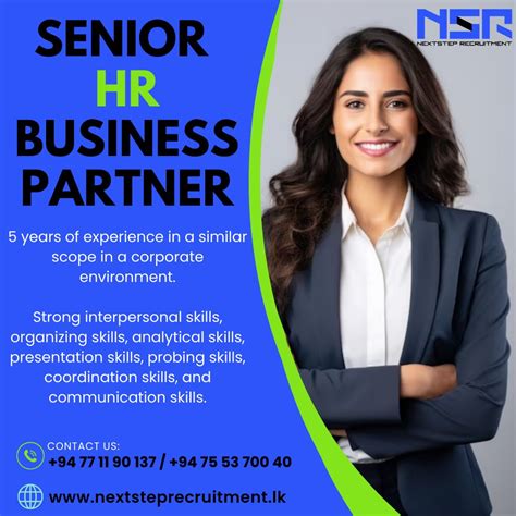 nextstep recruitment on linkedin we are seeking a senior hr business