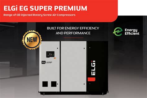 Elgi Introduces The Eg Sp Unit To Transform Oil Lubricated Screw Air