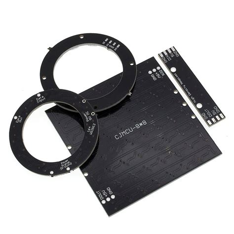 Ws2812 Module 8 Bit 12 Bit 16 Bit 64 Bit 5050 Rgb Led Full Color Built In Driving Lights Round