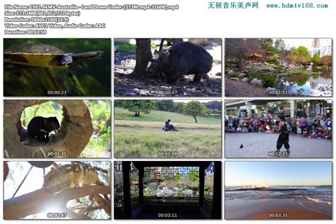 4KMV Australia Land Down Under 573M mp4 2160P 无损音乐美声网