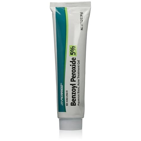 Perrigo Benzoyl Peroxide 5 Large Acne Treatment Gel 3 2 Oz Walmart