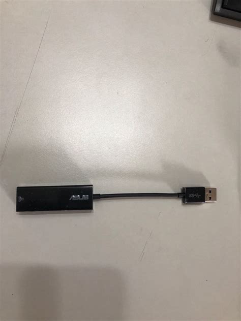 Asus Usb To Ethernet Cable Computers Tech Parts Accessories Cables Adaptors On Carousell