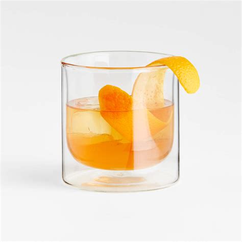 Bodum Double Walled Double Old Fashioned Glass Reviews Crate