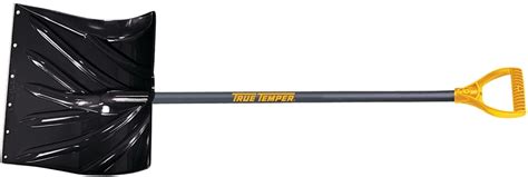 True Temper 1627200 Snow Shovel 49 12 In Oal 18 In W Blade 13 12