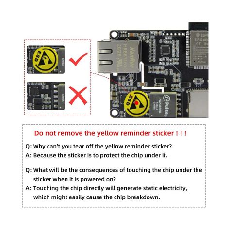 Ttgo T Internet Poe Esp32 Wroom Lan8720a Chip Ethernet Adapter