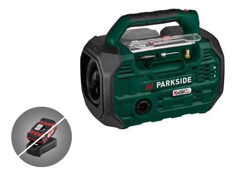 Angebot Lidl PARKSIDE 20V Akku Kompressor PKA
