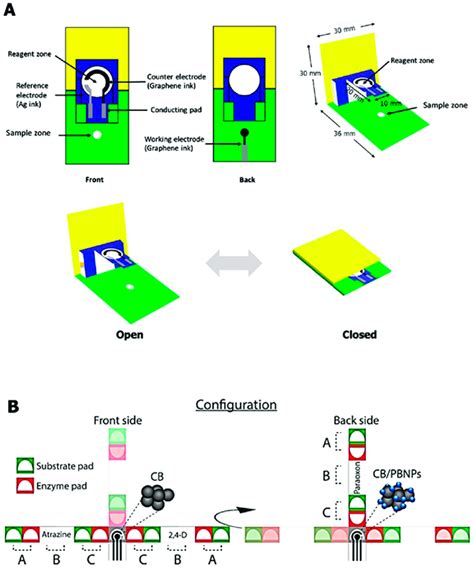 Examples Of E Pads With 3d Design A The Pop Up Dna Biosensor Design Download Scientific