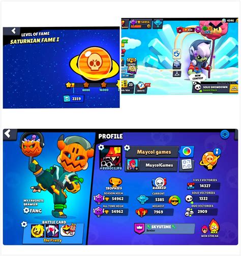 Compre 55k Trophy 85 Brawler All Unlock ♦️ 55k Trophy 🔮8