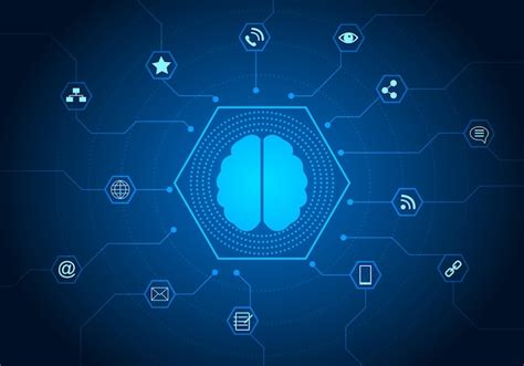 Aplicación De Inteligencia Artificial Vector Premium