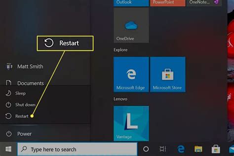 How To Reboot A Lenovo Laptop