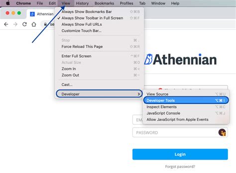 Accessing Athennian Variables Using Developer Tools Athennian Help Center