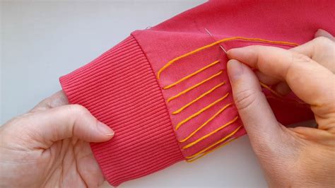 Ways To Shorten Sleeve Without Cutting Sewing Tutorial YouTube