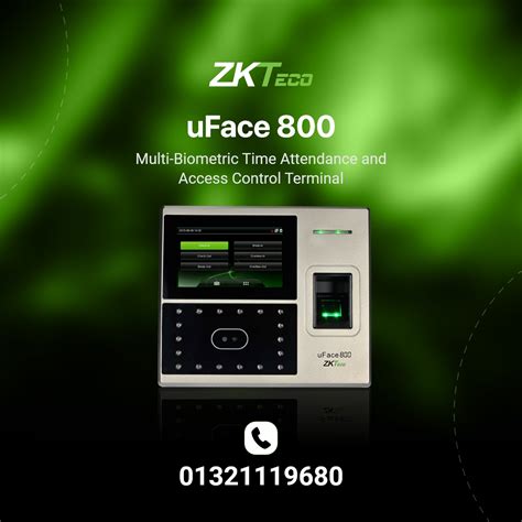 Time Attendance Buy Zkteco Uface 800