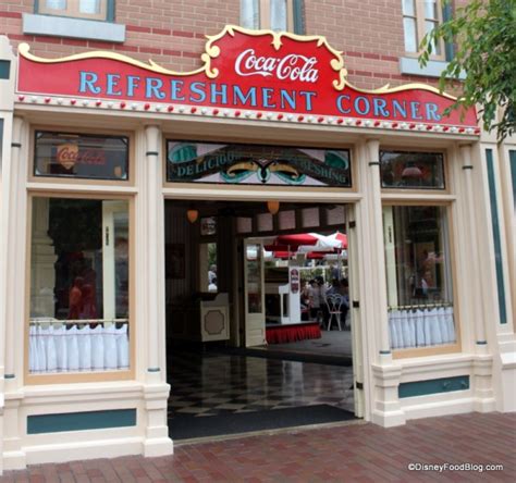Refreshment Corner The Disney Food Blog