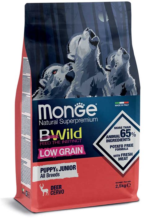 Monge Bwild Low Grain All Breeds Cane Adult Cinghiale - Monge.it