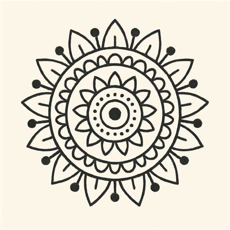 Easy Mandala Pattern Trendy Art Ideas