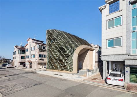 Louverwall Café By And Paju South Korea