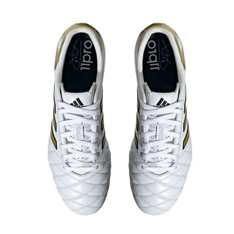 Football Boots adidas Adipure Pro Toni Kroos Edition FG White Gold Core Black Fútbol Emotion