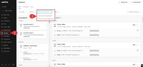 How To Assign And Schedule Routes On Fleet Dashboard Motive Help Center