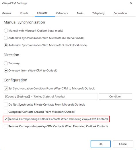 Synchronize Contacts With Outlook Local Outlook CRM Software