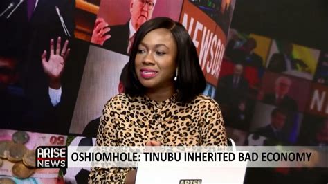 Oshiomhole Tinubu Inherited Bad Economy Dayo Sobowale Youtube