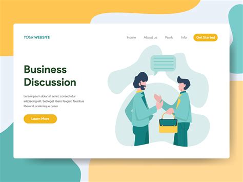 Discussion Web Template