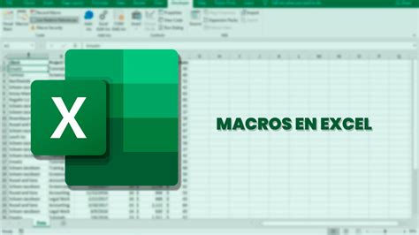 ¿cómo Grabar Una Macro En Excel Formadores It