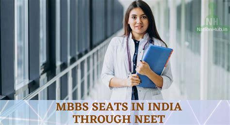 Mbbsbds Seats In India Through Neet 2024 ‣ Total Seats For General