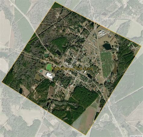Map Of Cadwell Town