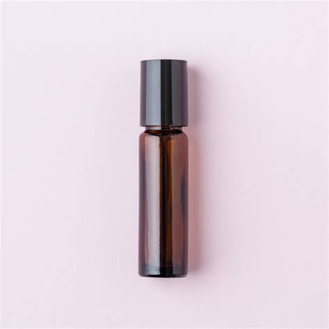 Amber Glass Roller Bottle 10 Ml Bramble Berry