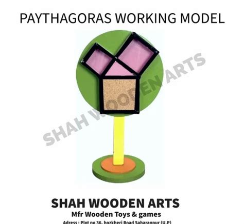 Maths Working Models Paythagoras Working Model Wood At ₹ 550 Piece In Saharanpur