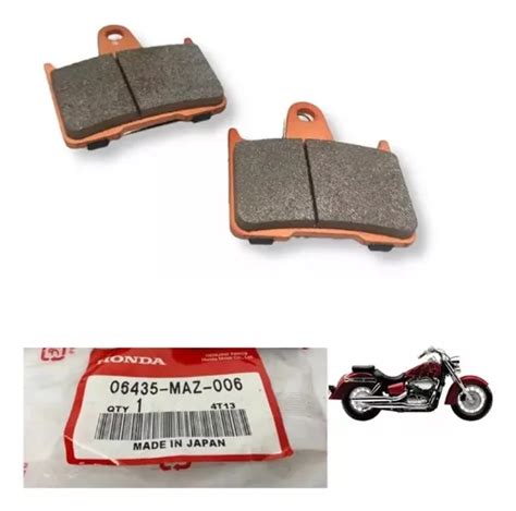 Pastilha Traseira Original Honda Shadow 750 2011 | Parcelamento sem juros
