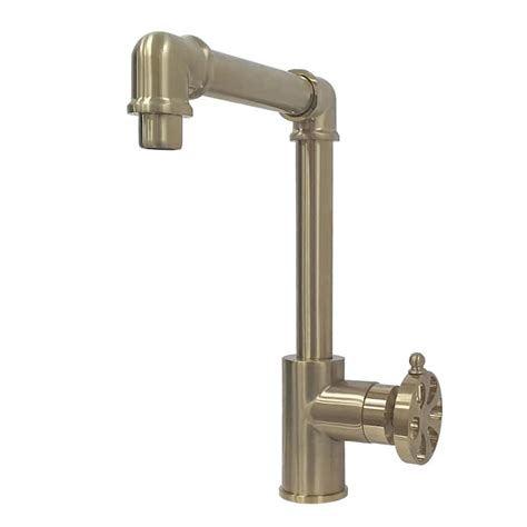 Kingston Brass Belknap Single Handle 1 Hole Deck Mount Bathroom Faucet