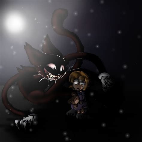 Cartoon Cat Trevor Henderson Desenhos Escuros Animais Kawaii Arte Indie