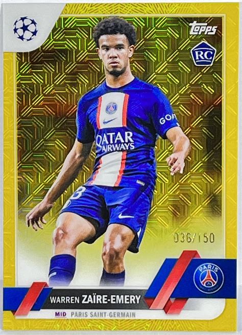 【目立った傷や汚れなし】【ザイール・エムリzaire Emery】2022 23 Topps Uefa Club Competitions