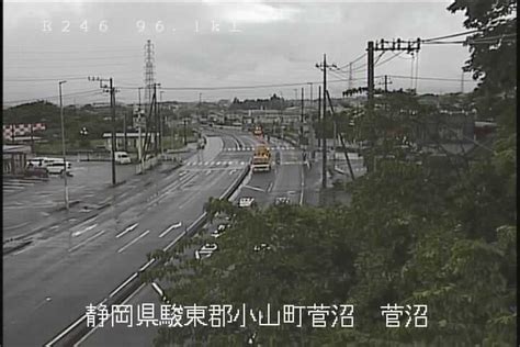 国土交通省 沼津河川国道事務所 On Twitter 【大雨 による 通行止 継続のお知らせ】国道246号 駿東郡小山町生土交差点