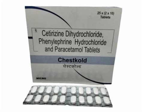 Anti Cold Tablet At ₹ 250box Hyderabad Id 2855471074830